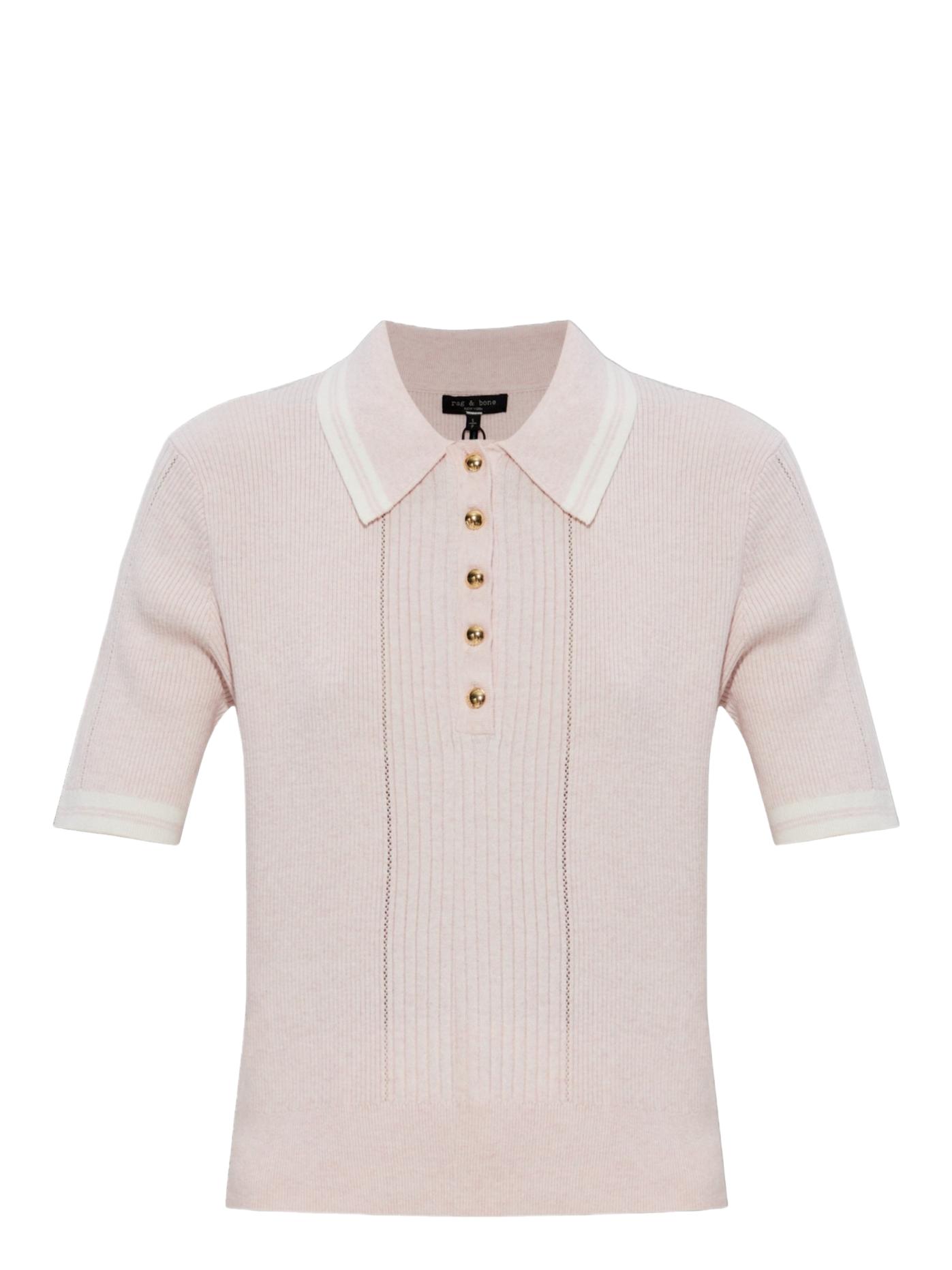 TOGA Lace-knitted Polo Top